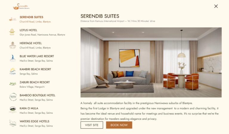 Serendib Hotels and Resorts - CreativeHub | AI-Driven Software Studio ...